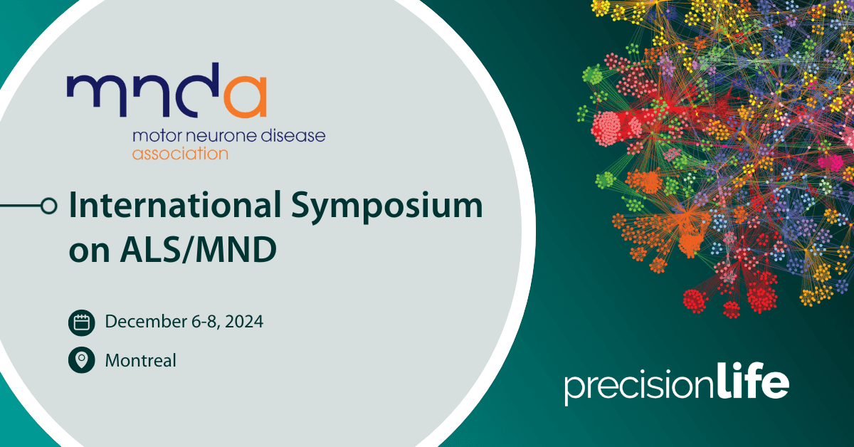 PrecisionLife presents new data at International Symposium on ALS/MND